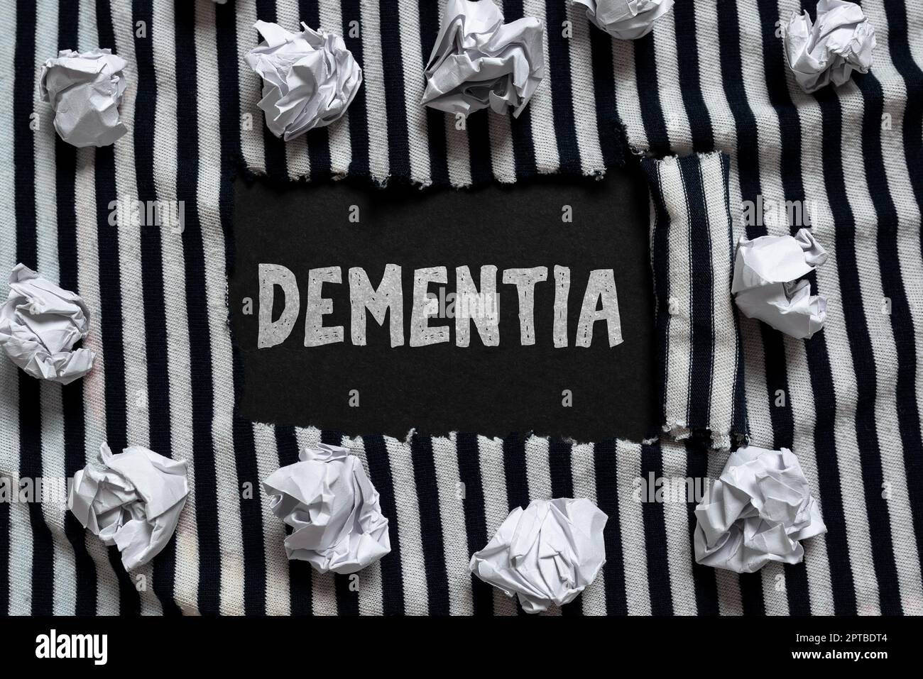 Handwriting text Dementia, Business concept examination of anything ...