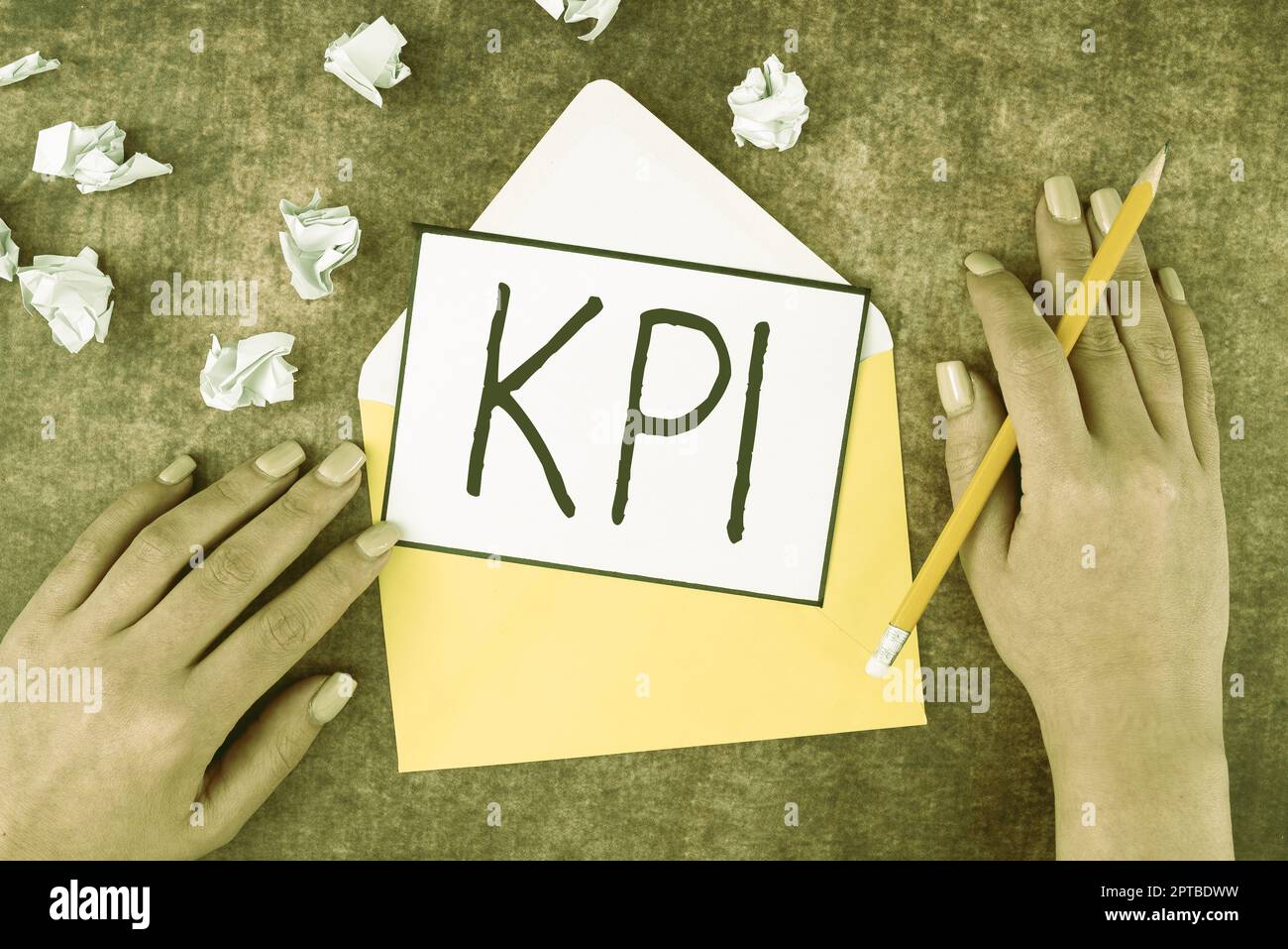 Sign displaying Kpi, Business approach demonstrates how effectively ...