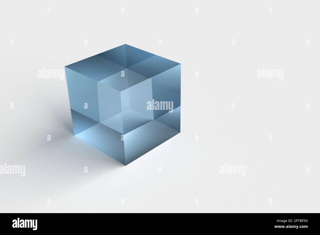 glass cube transparent cube isolated glass exhibition template new ...