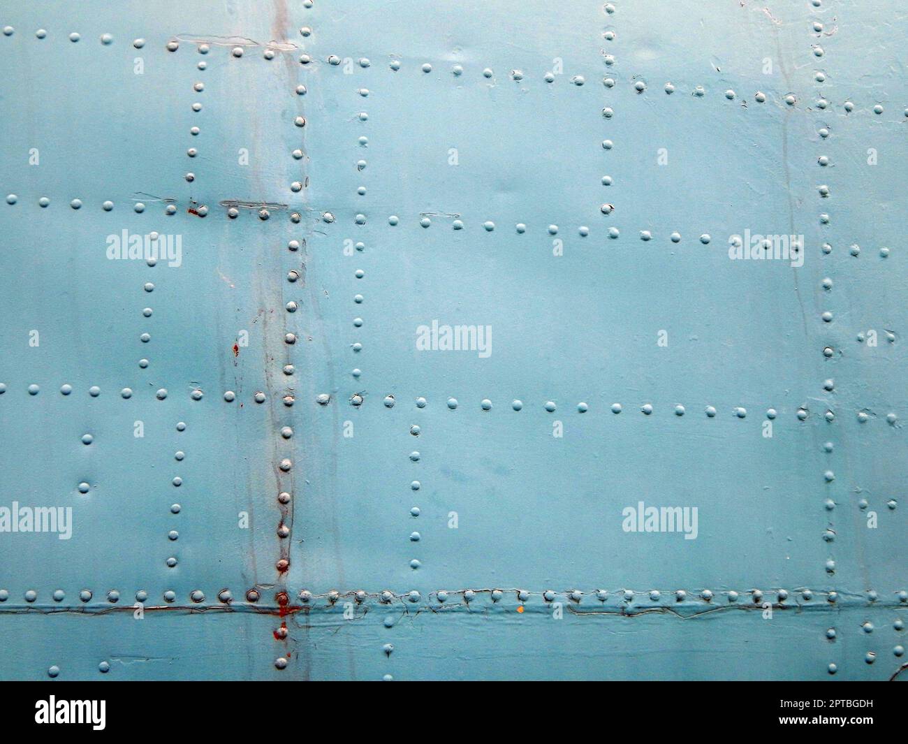 Aviation textures plating of aircraft and helicopter rivets Stock Photo ...