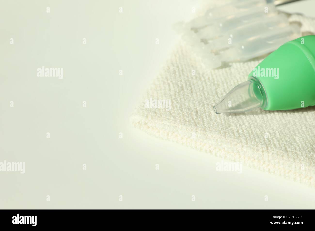 Single dose ampoules of sterile isotonic sea water solution, towel and ...