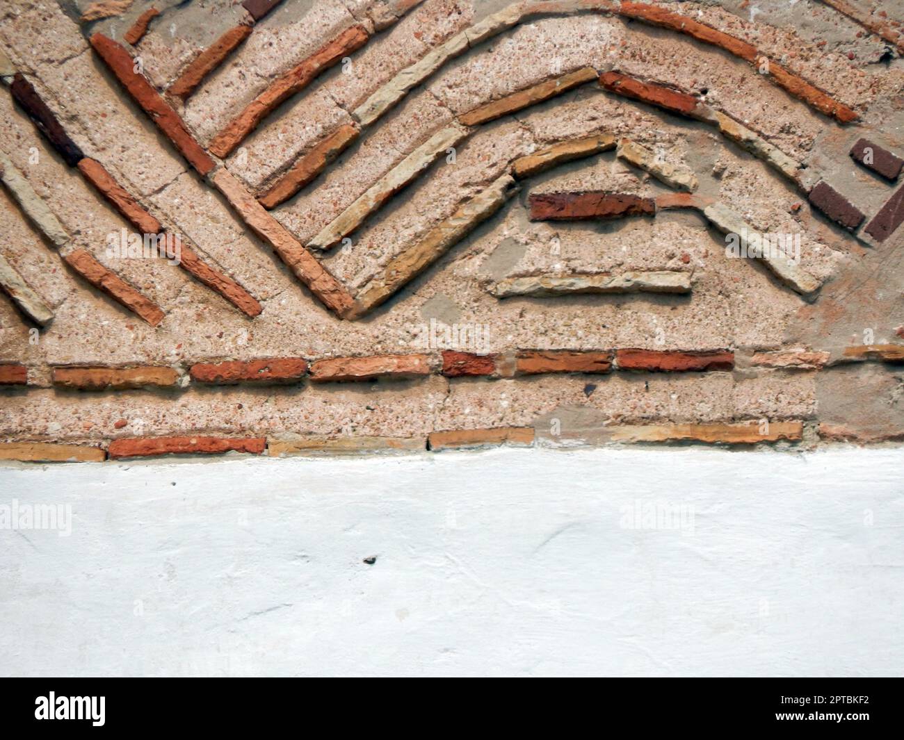 Texture of natural stone material and brick masonry walls Stock Photo ...