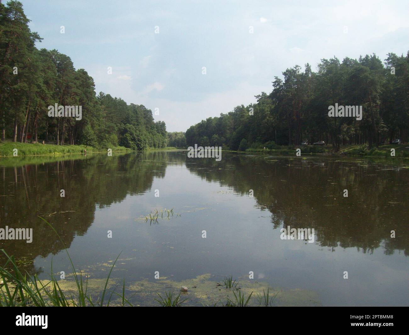 River and lakes in the countryside Stock Photo - Alamy