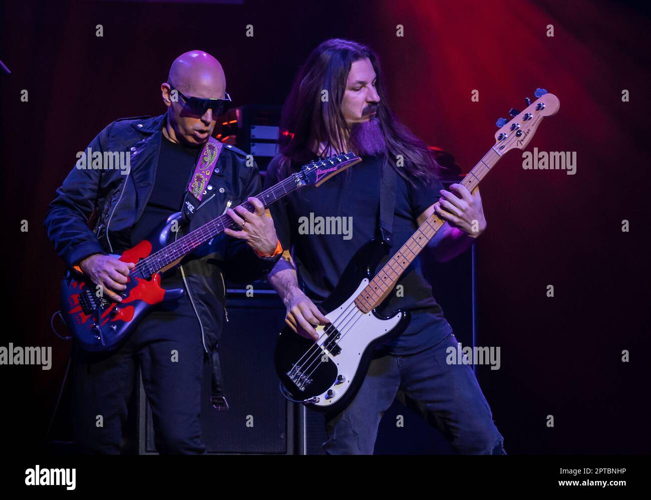 Naples, Italy, 26/04/2023, Joe Satriani at the Augusteo Theater in ...