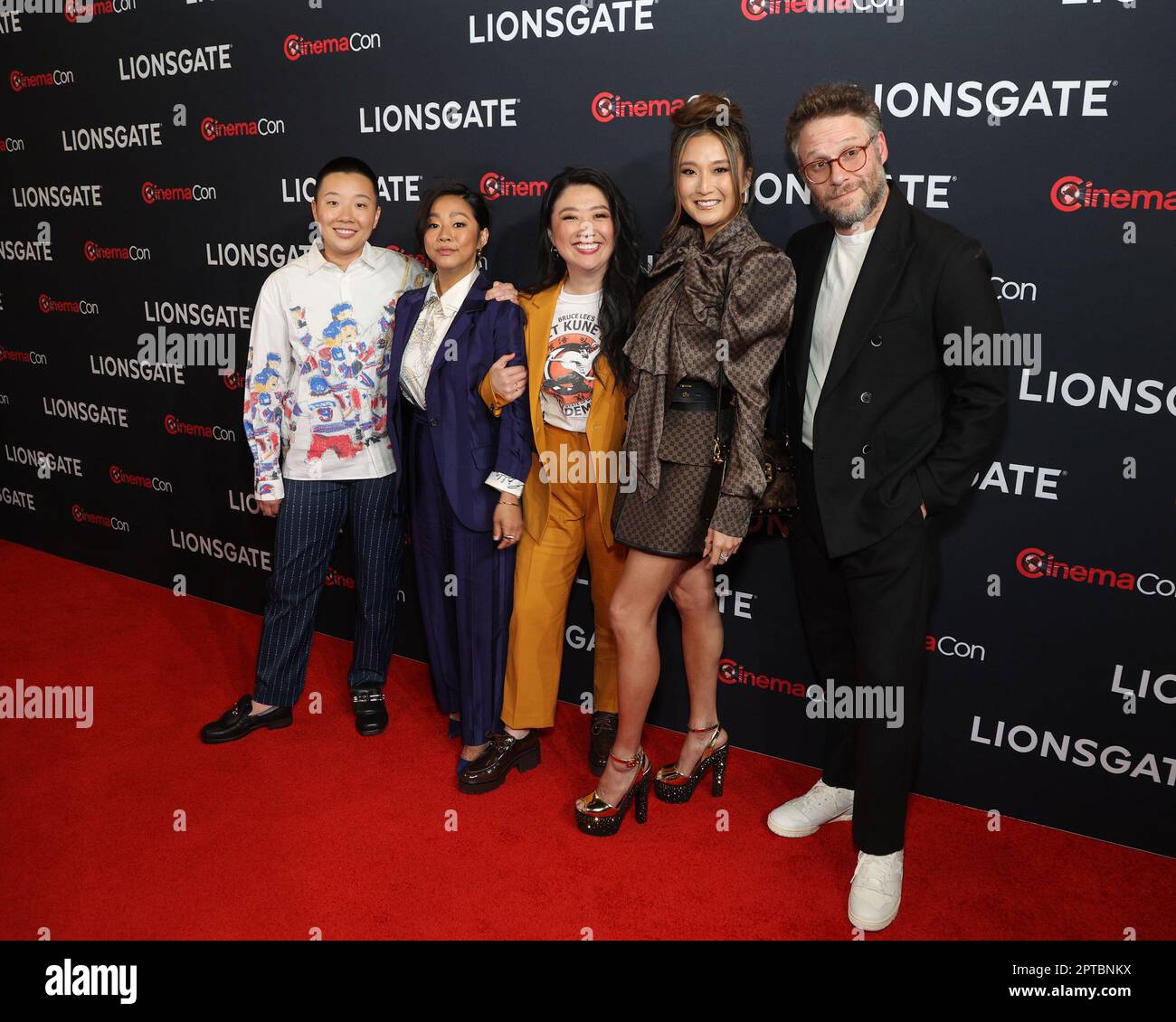 Las Vegas, NV, USA. 27th Apr, 2023. Sabrina Wu, Stephanie Hsu, Sherry ...