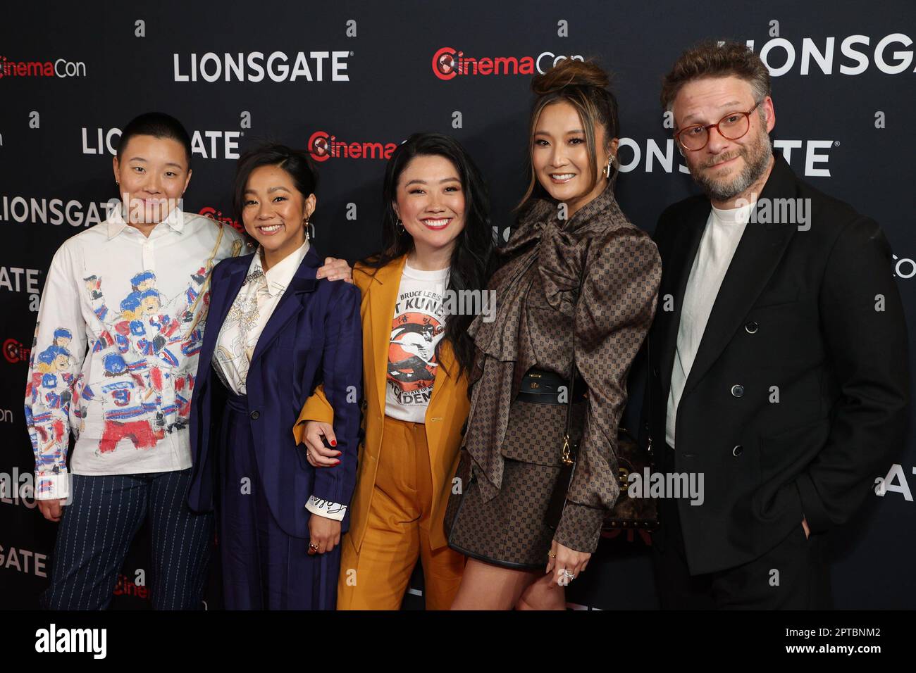 Las Vegas, NV, USA. 27th Apr, 2023. Sabrina Wu, Stephanie Hsu, Sherry ...