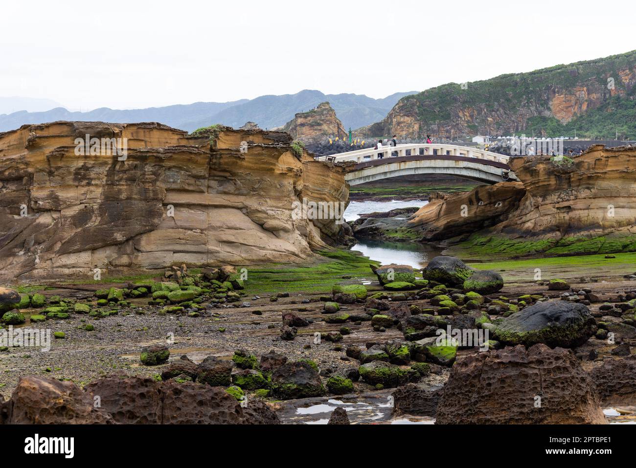 Natural landscape in Yehliu Geopark, taipei, Taiwan Stock Photo - Alamy