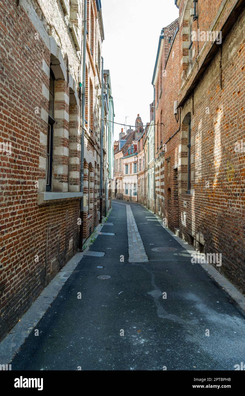 Urban landscape, architecture in the city of Lille, northern France ...