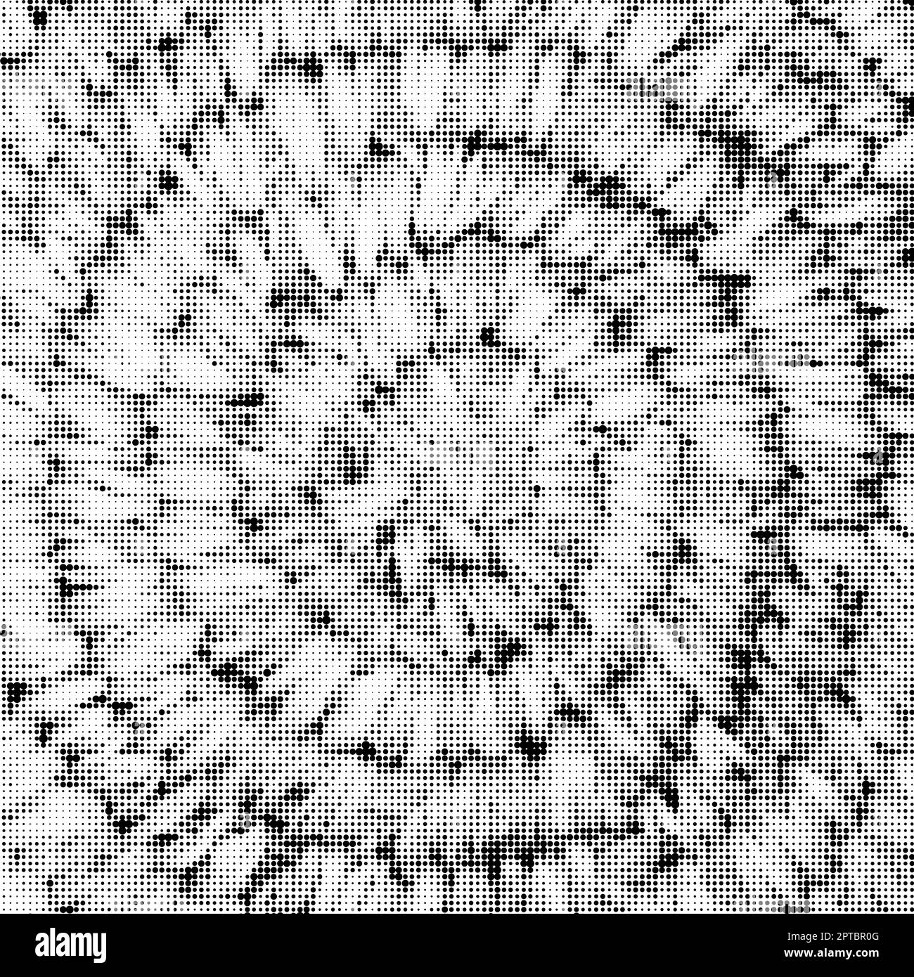 Halftone Pattern. Set of Dots. Dotted Texture on White Background ...