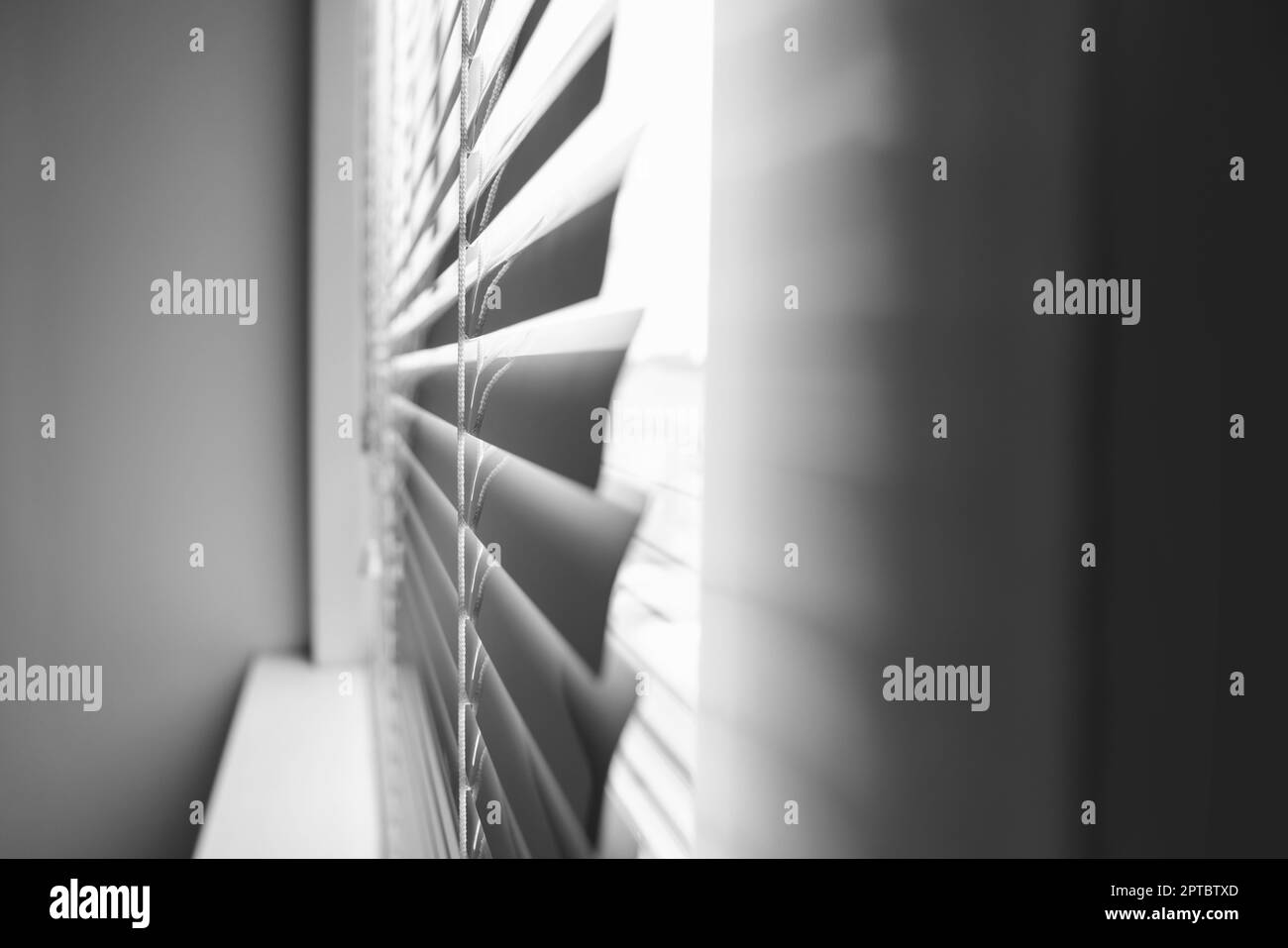 Stylish blinds Black and White Stock Photos & Images - Alamy