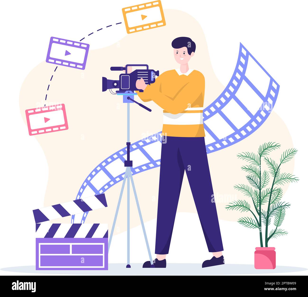 Digital news editor Stock Vector Images - Alamy