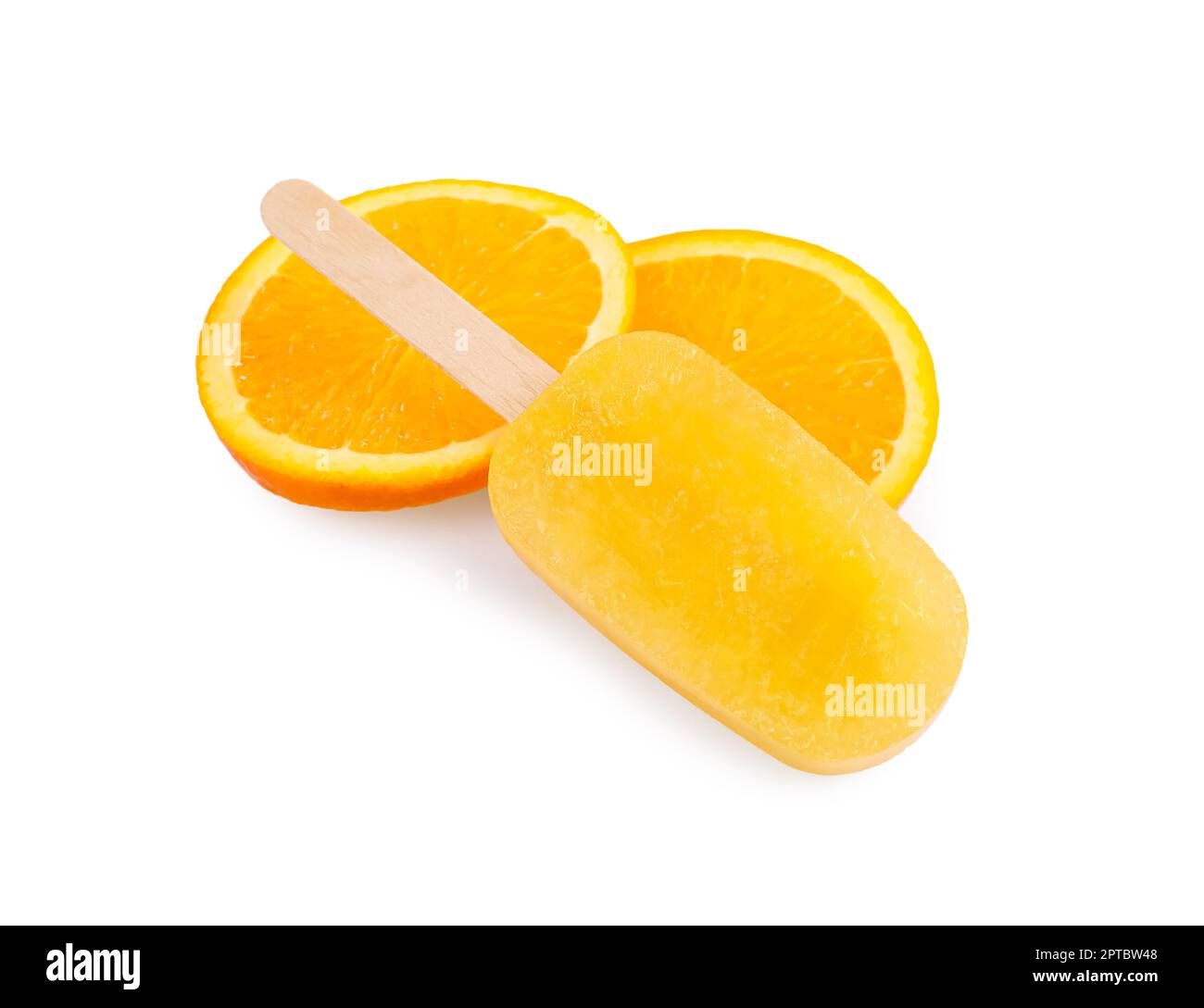 Orange ice pop hi-res stock photography and images - Alamy