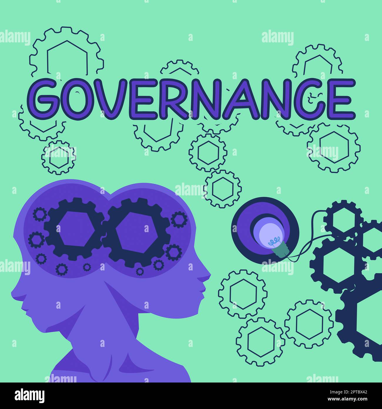 Inspiration showing sign Governance, Business idea exercised in ...