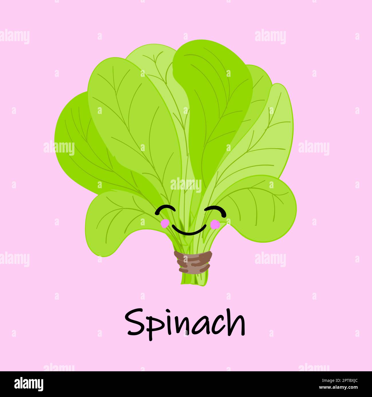 cute cartoon vegetables with smiles on faces and emotions. CARDS FOR ...