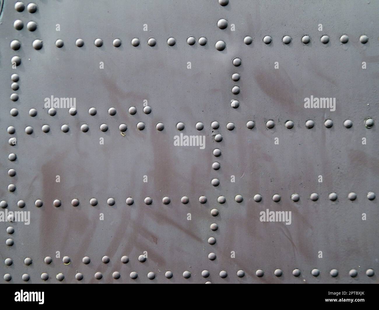 Aviation textures plating of aircraft and helicopter rivets Stock Photo ...