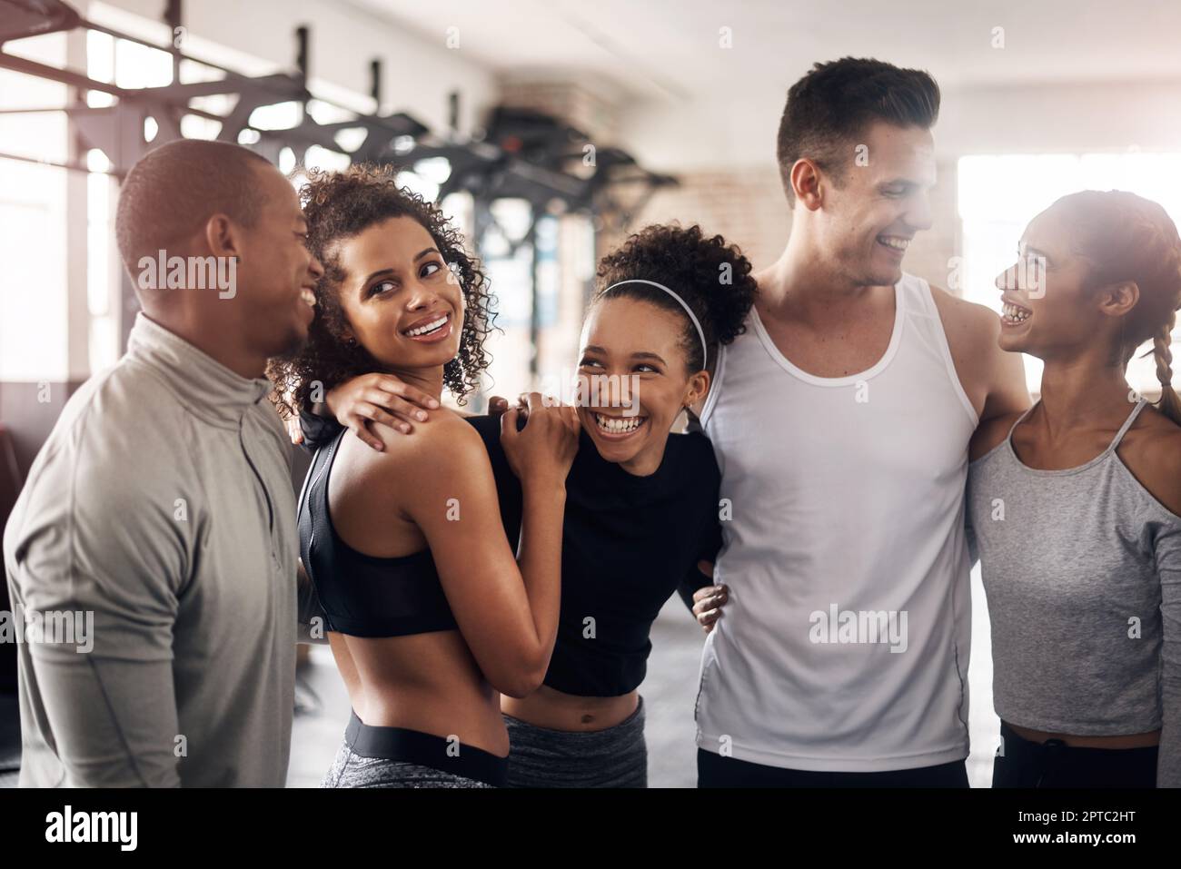 Happy Person Working Out