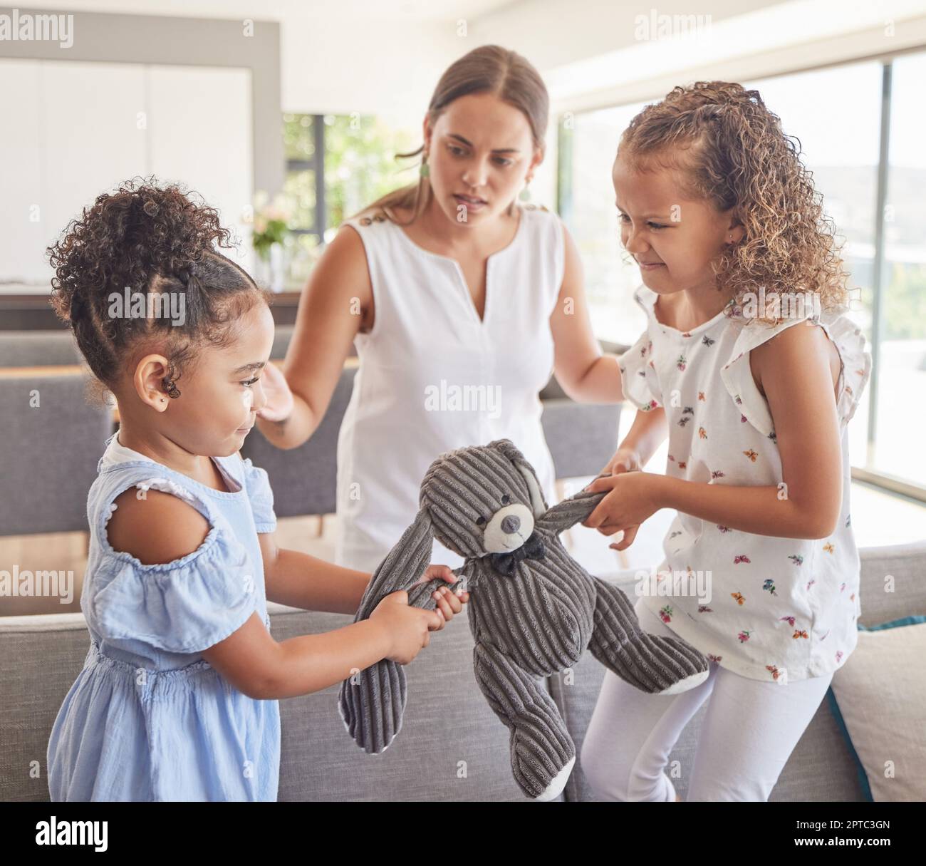 Angry Children Fighting