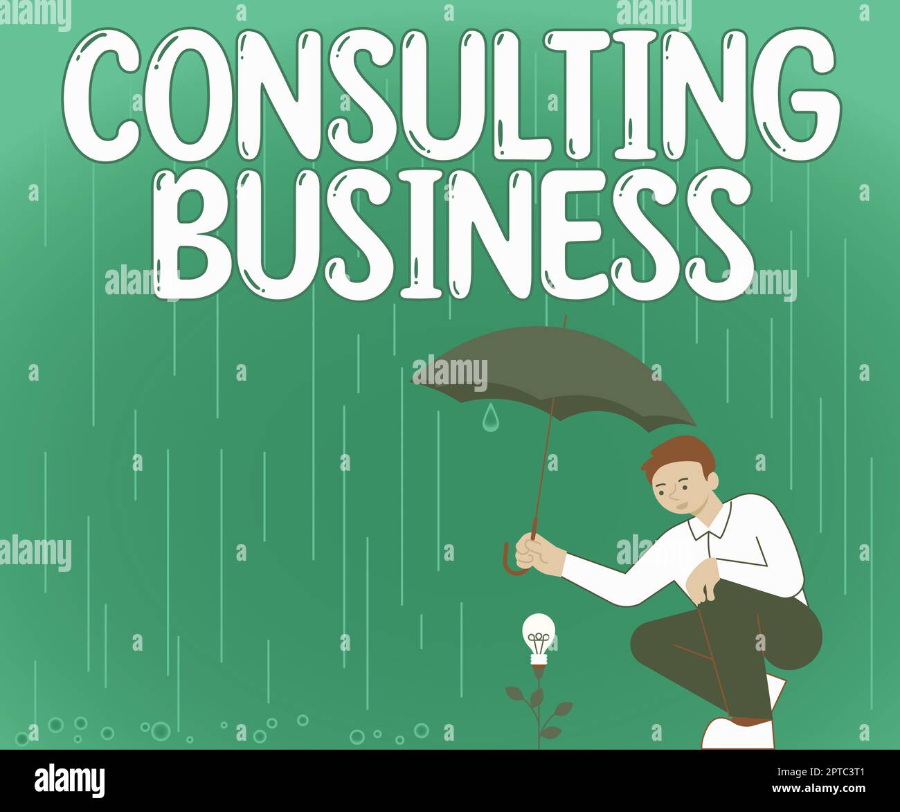 Text showing inspiration Consulting Business, Business overview ...