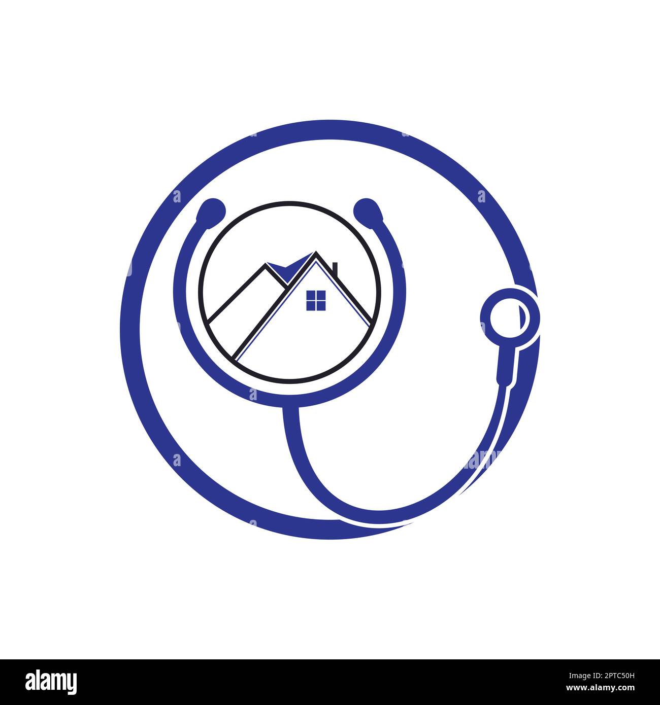 Doctor home vector logo design. House medical vector logo concept Stock ...