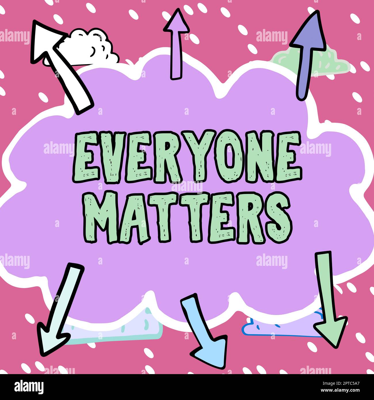 Text caption presenting Everyone Matters, Word for expediting the ...