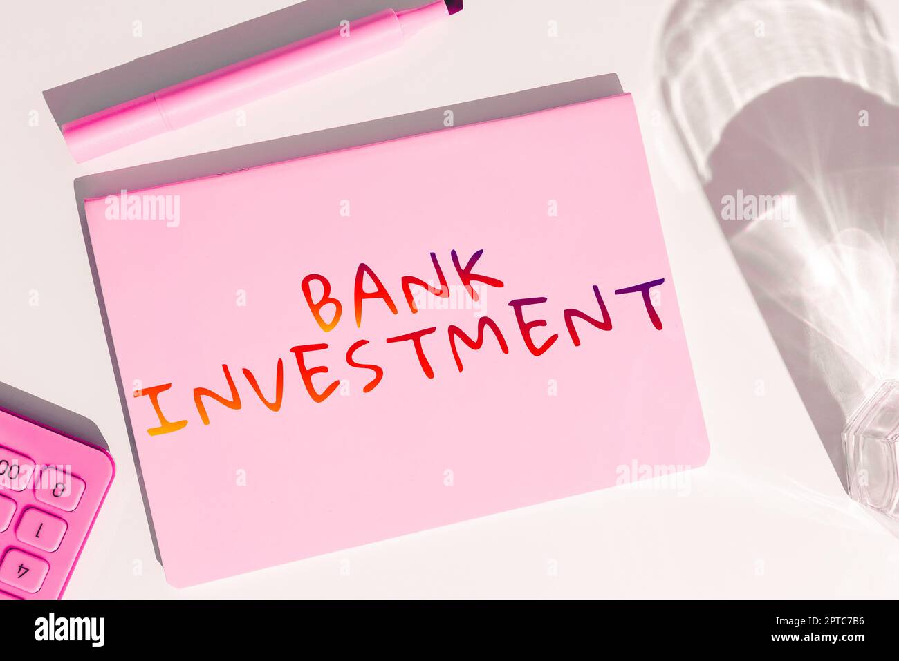 Conceptual display Bank Investment, Word Written on offering services ...