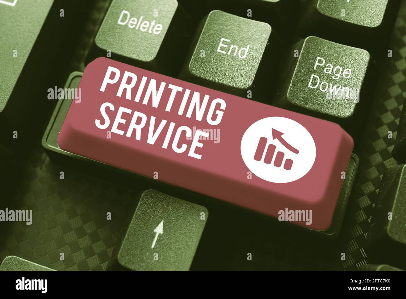 Handwriting text Printing Service, Internet Concept conversion of raw ...