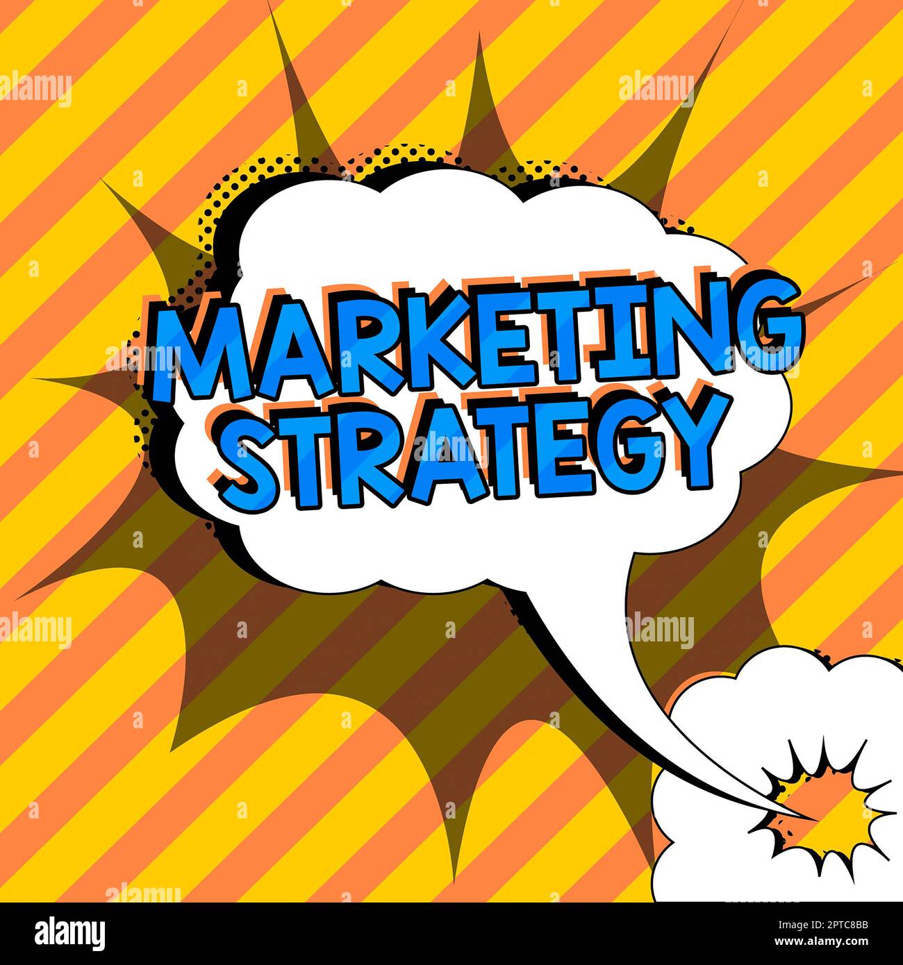 Conceptual display Marketing Strategy, Business showcase plan of action ...