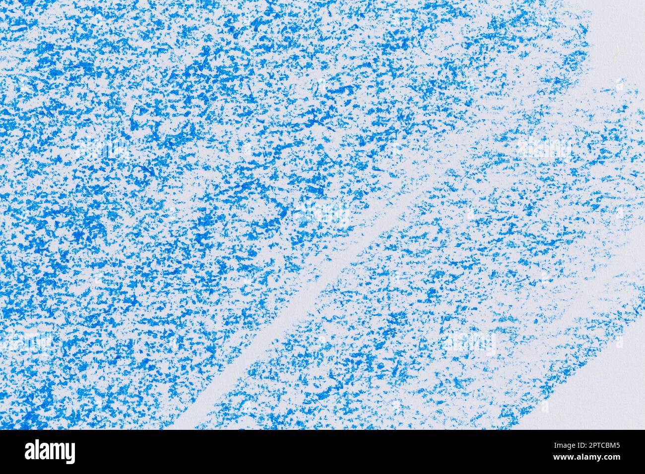 Wax crayon hand drawing blue background texture Stock Photo - Alamy