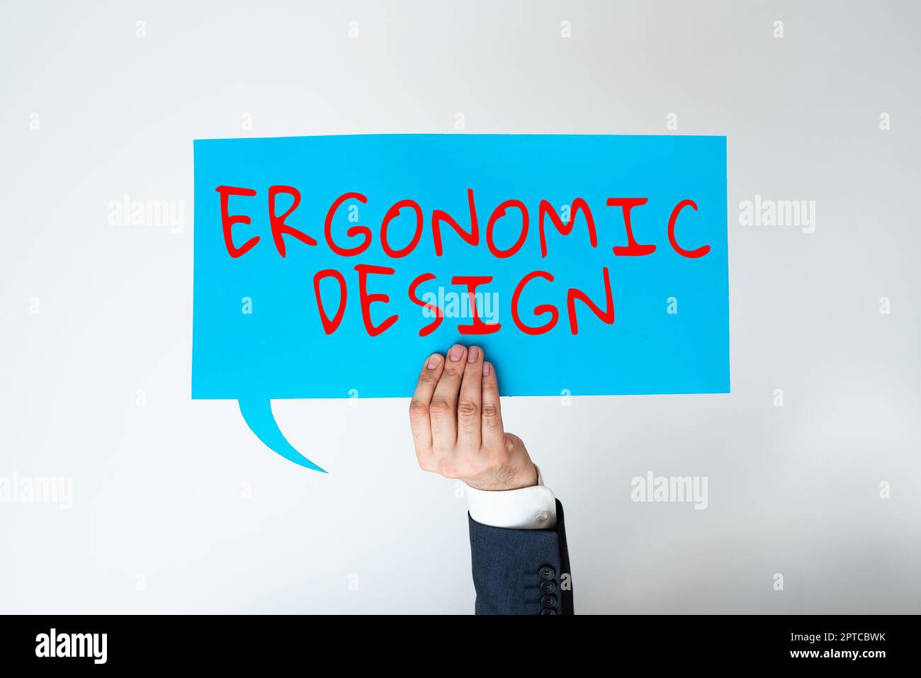 Text showing inspiration Ergonomic Design, Word for invaluable tool for ...