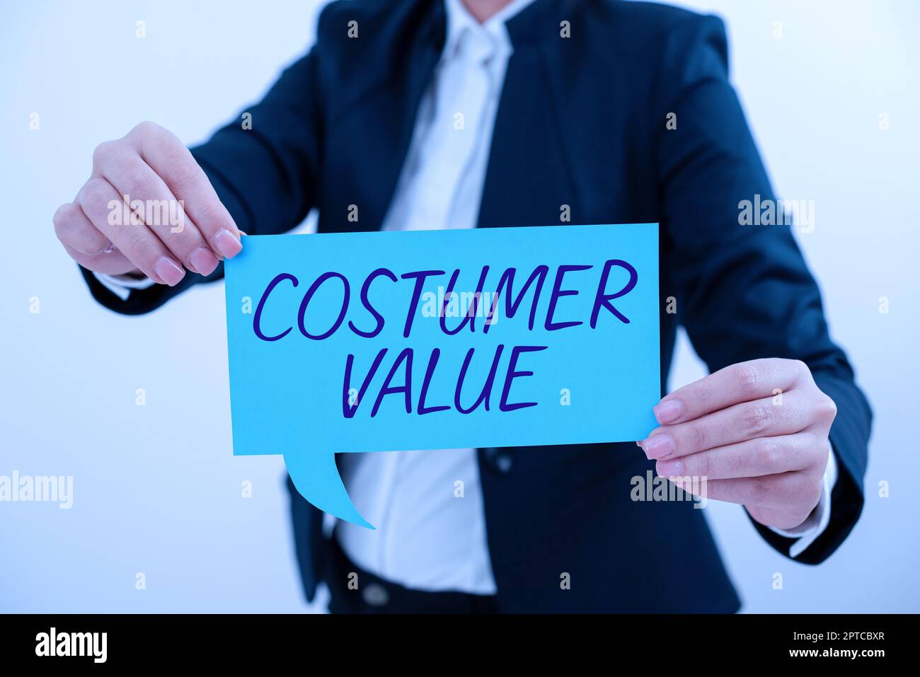 Text caption presenting Costumer Value, Word Written on Protect a ... Text caption presenting Costumer Value, Word Written on Protect a ...