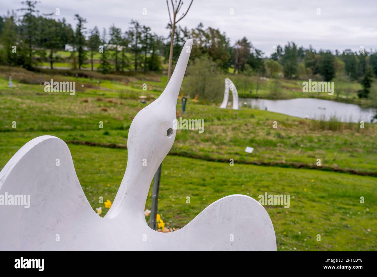 The Phoenix by Richard Andler at the San Juan Islands Sculpture Park ...