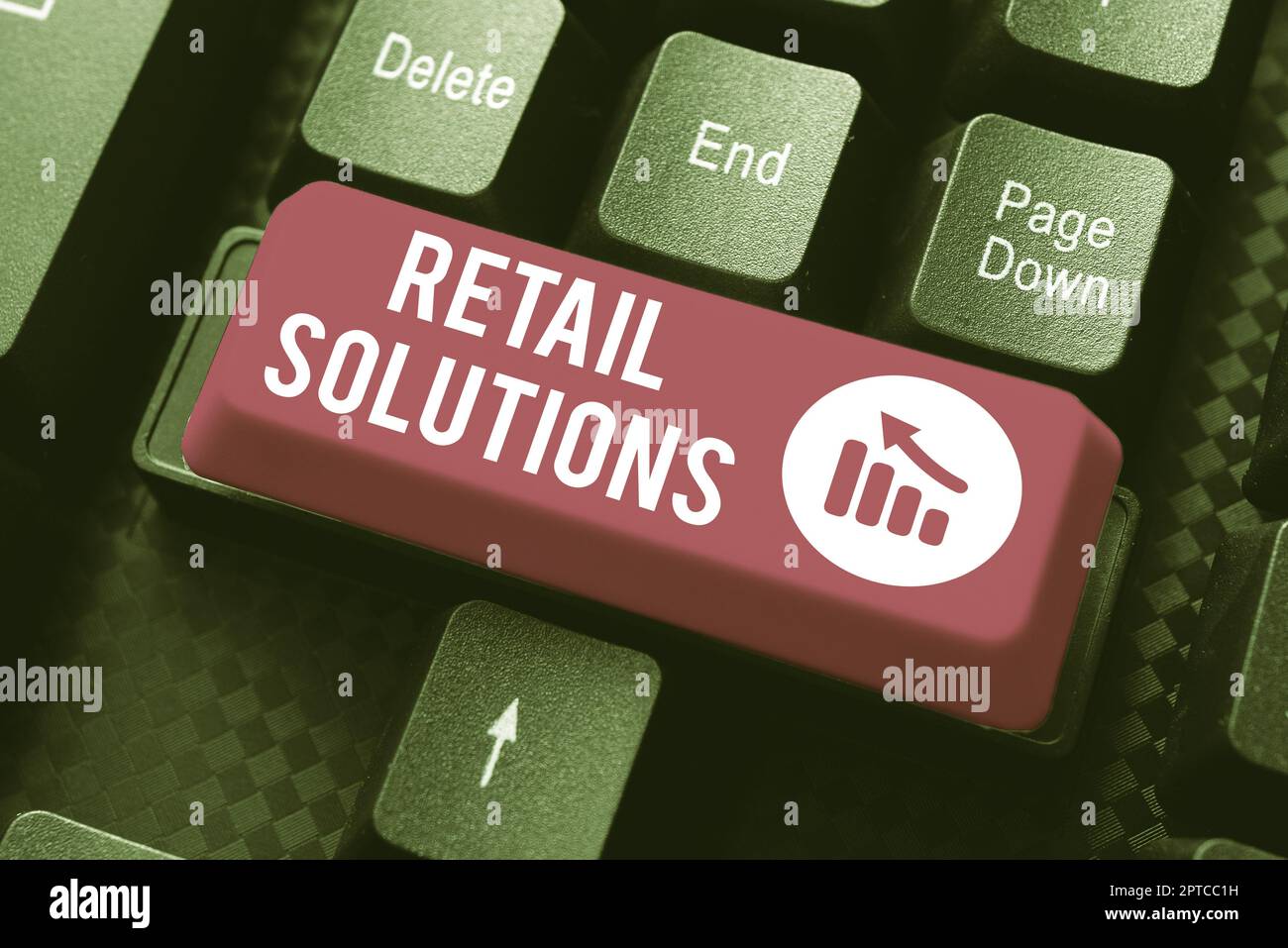 Writing displaying text Retail Solutions, Conceptual photo list of ...