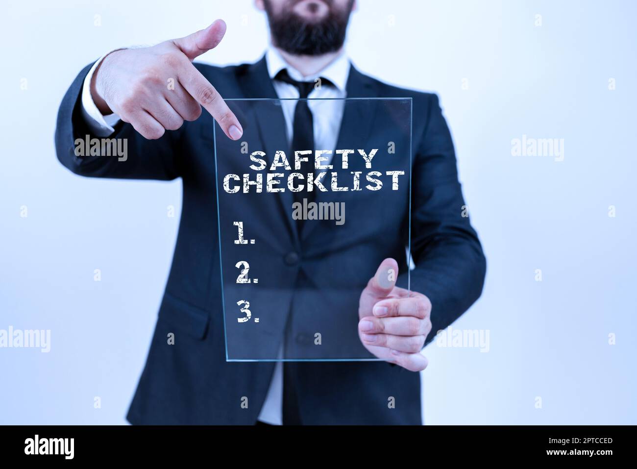Safety checklist hi-res stock photography and images - Alamy