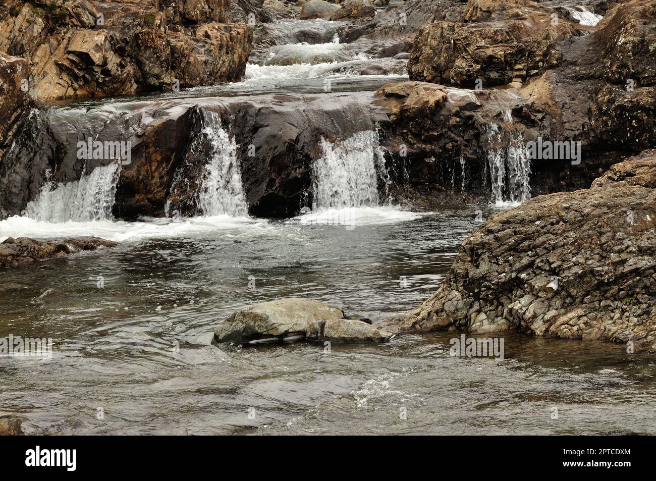 Auf der Isle of Sky sind die Ferry Pools ein beliebter Ausflugsort ...