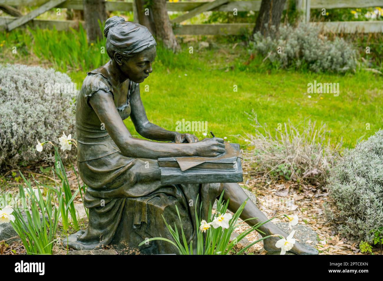 Ruby by Sandy Graves at the San Juan Islands Sculpture Park near Roche ...