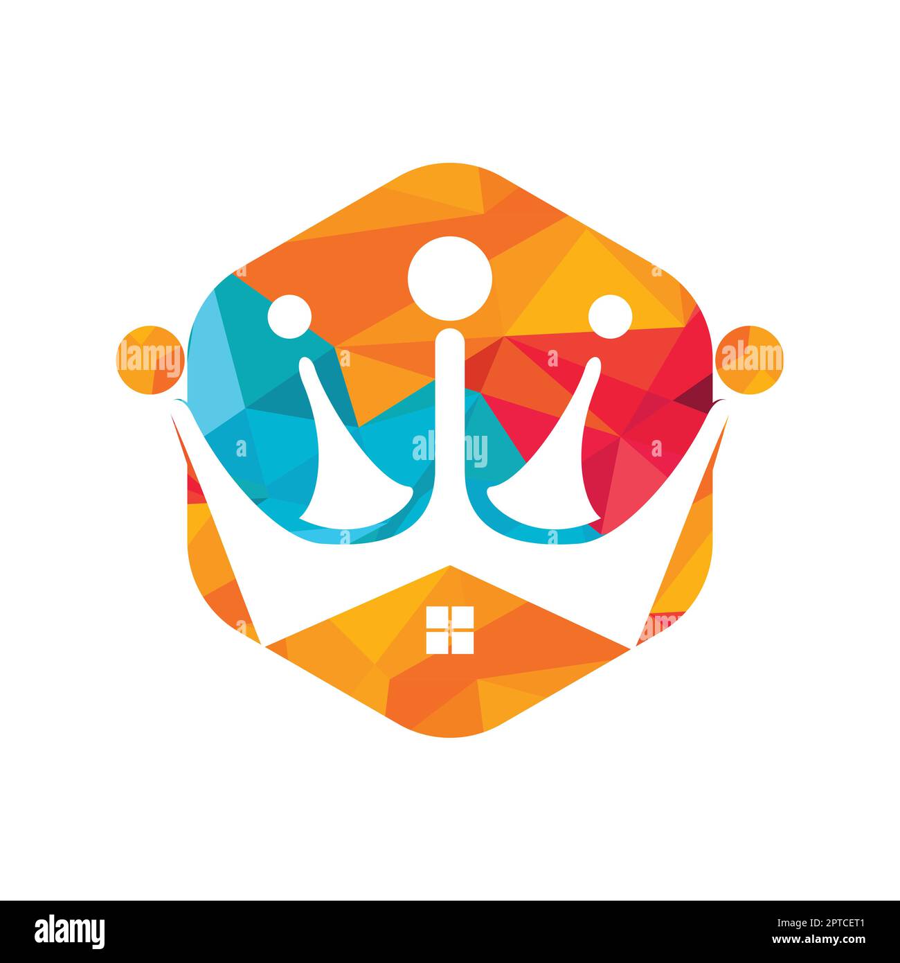 Home king vector logo design. Creative home and crown vector logo ...