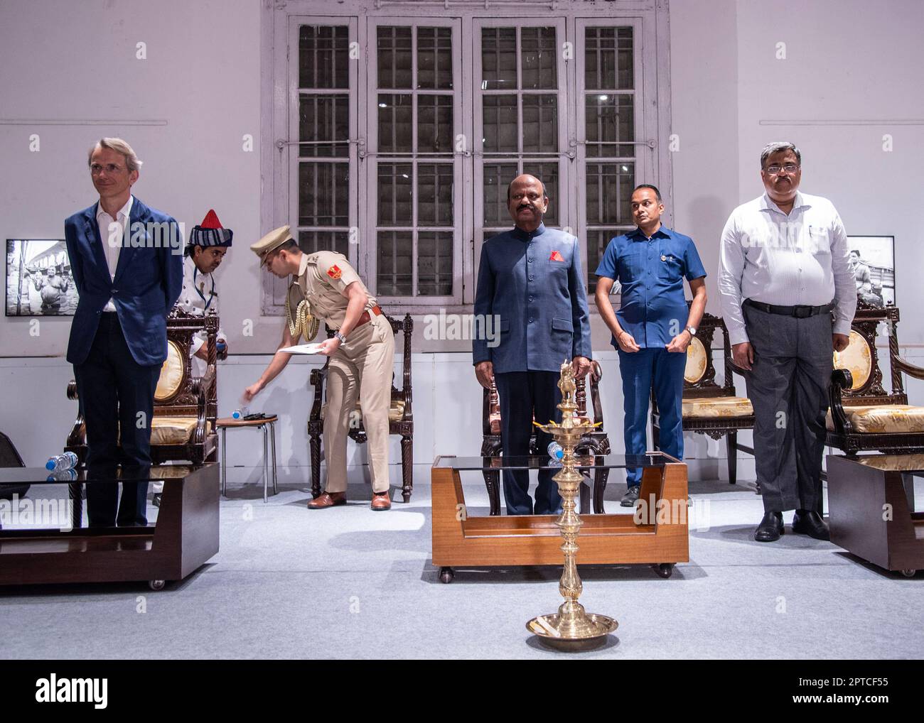 Kolkata, India. 27th Apr, 2023. Different moments of opening ceremony ...