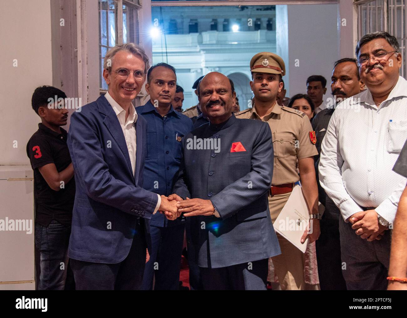 Kolkata, India. 27th Apr, 2023. Different moments of opening ceremony ...