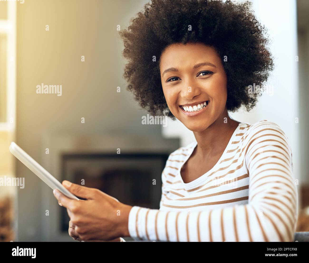 Time to take a bit of a breather. Portrait of a cheerful young woman ...