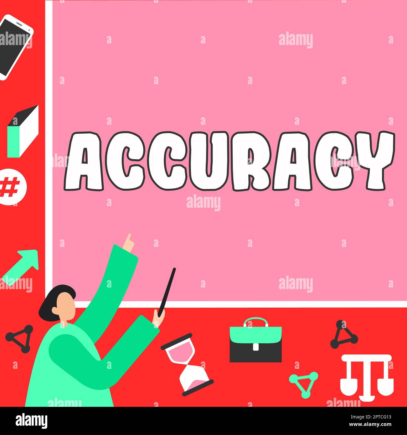 Inspiration showing sign Accuracy, Business idea refer to the closeness ...