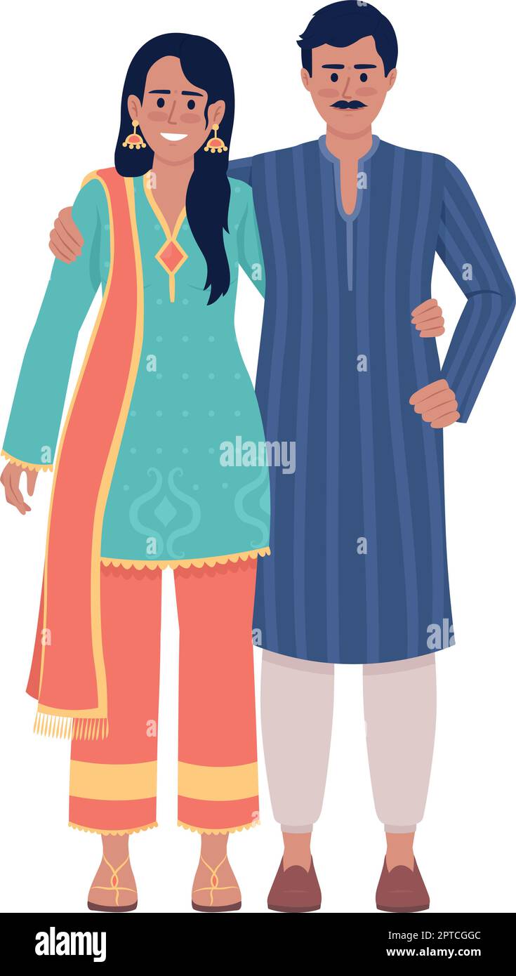 Dhoti kurta Stock Vector Images - Alamy