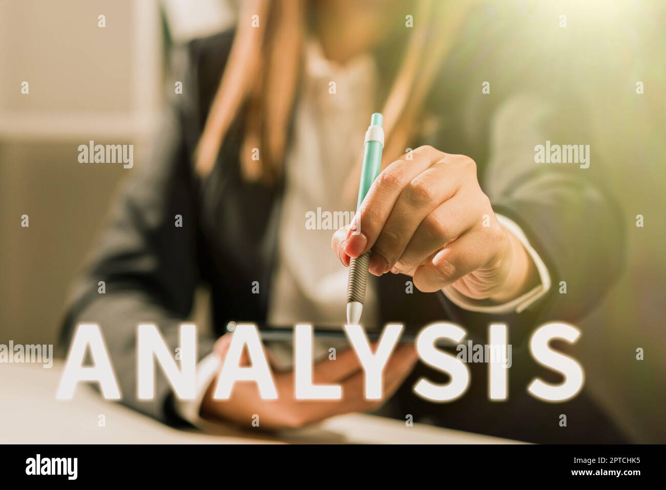 Handwriting text Analysis, Conceptual photo process of breaking complex ...