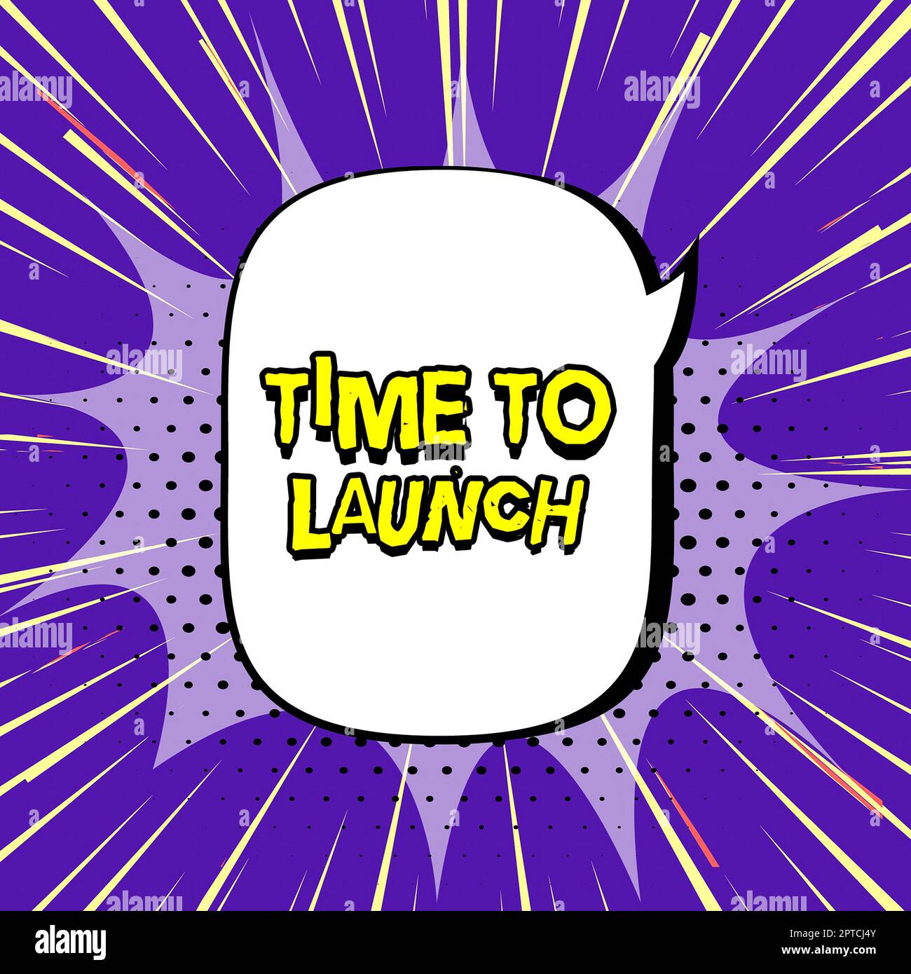 Writing displaying text Time To Launch, Concept meaning change in the ...