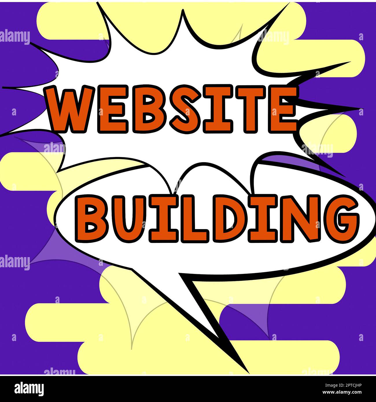 Writing displaying text Website Building, Concept meaning site is ...