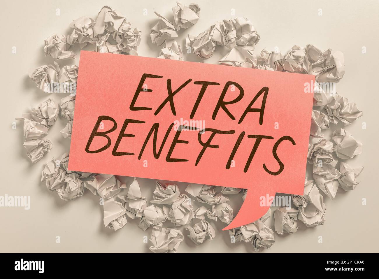 Inspiration showing sign Extra Benefits, Business showcase Conclusion ...