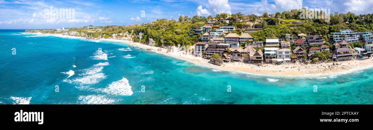 Aerial view of Bingin beach in Bali, Indonesia Stock Photo - Alamy