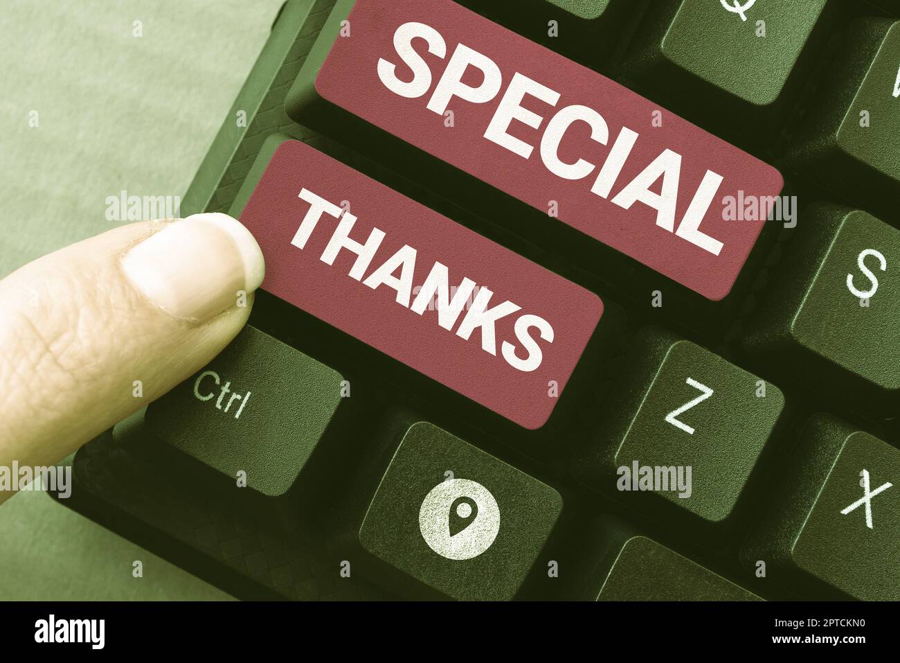 Text caption presenting Special Thanks, Business overview injuries that ...