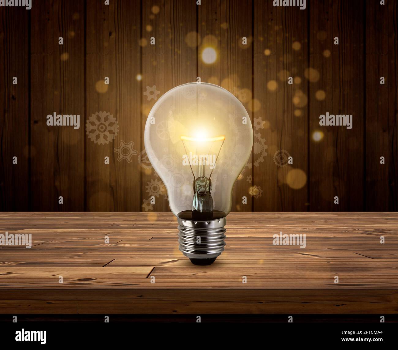 Light bulbs, new ideas with innovative technology and creativity ...