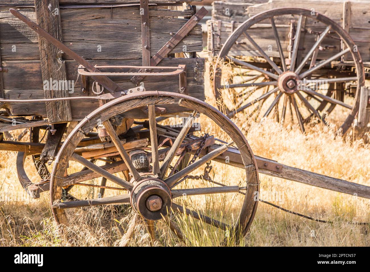 Abstract of Vintage Antique Wood Wagons and Wheels Stock Photo - Alamy