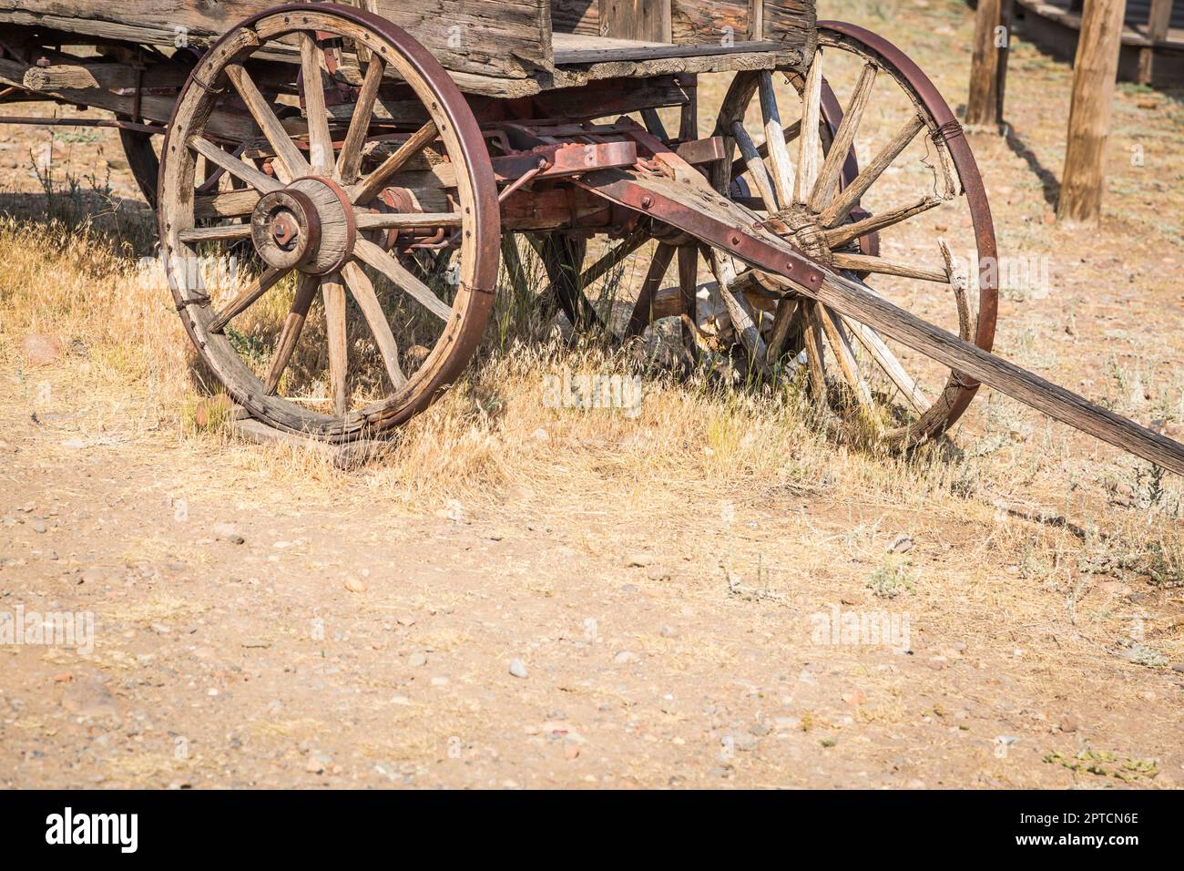 Abstract of Vintage Antique Wood Wagons and Wheels Stock Photo - Alamy